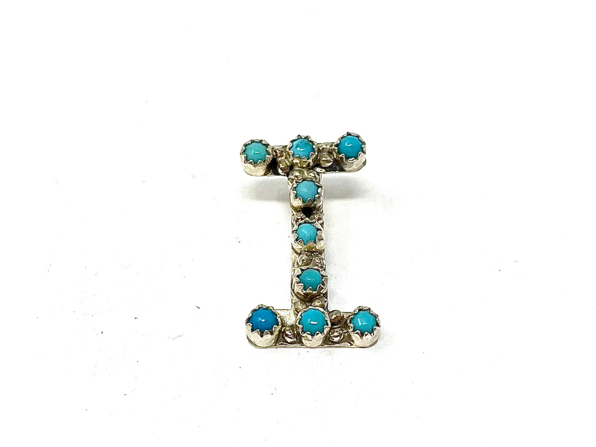 Turquoise Initial Pendant – The Resale Secret