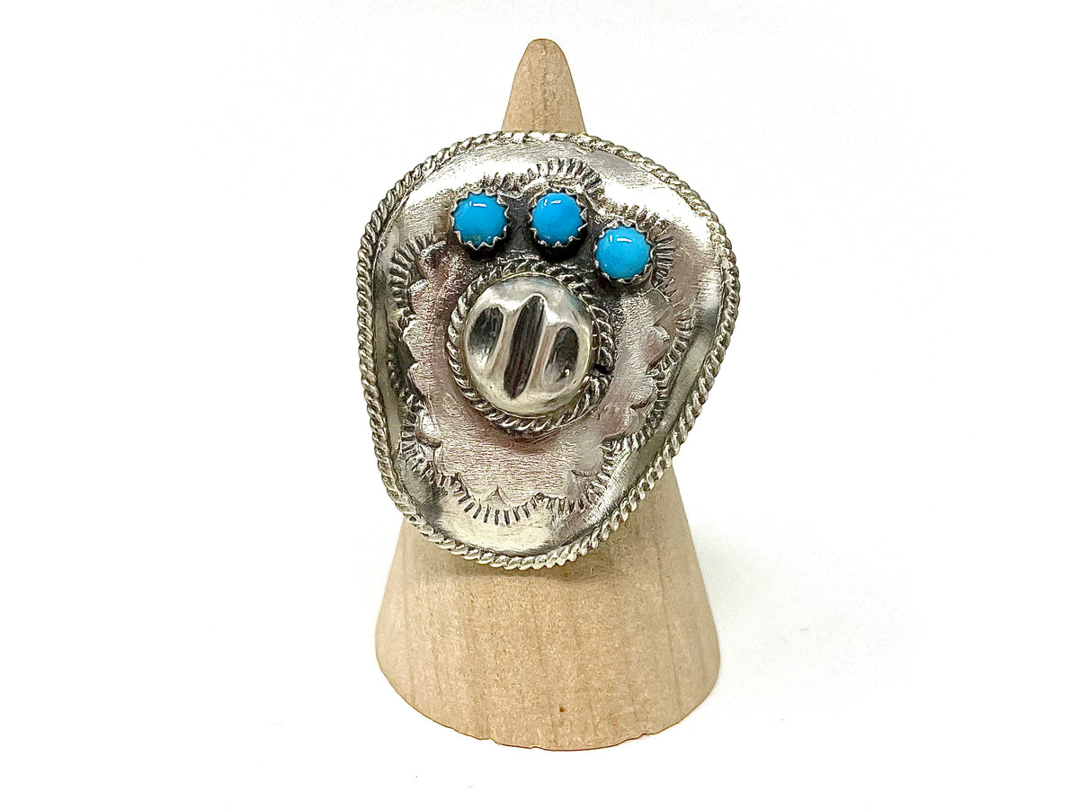 Turquoise Cowboy Hat Ring – The Resale Secret